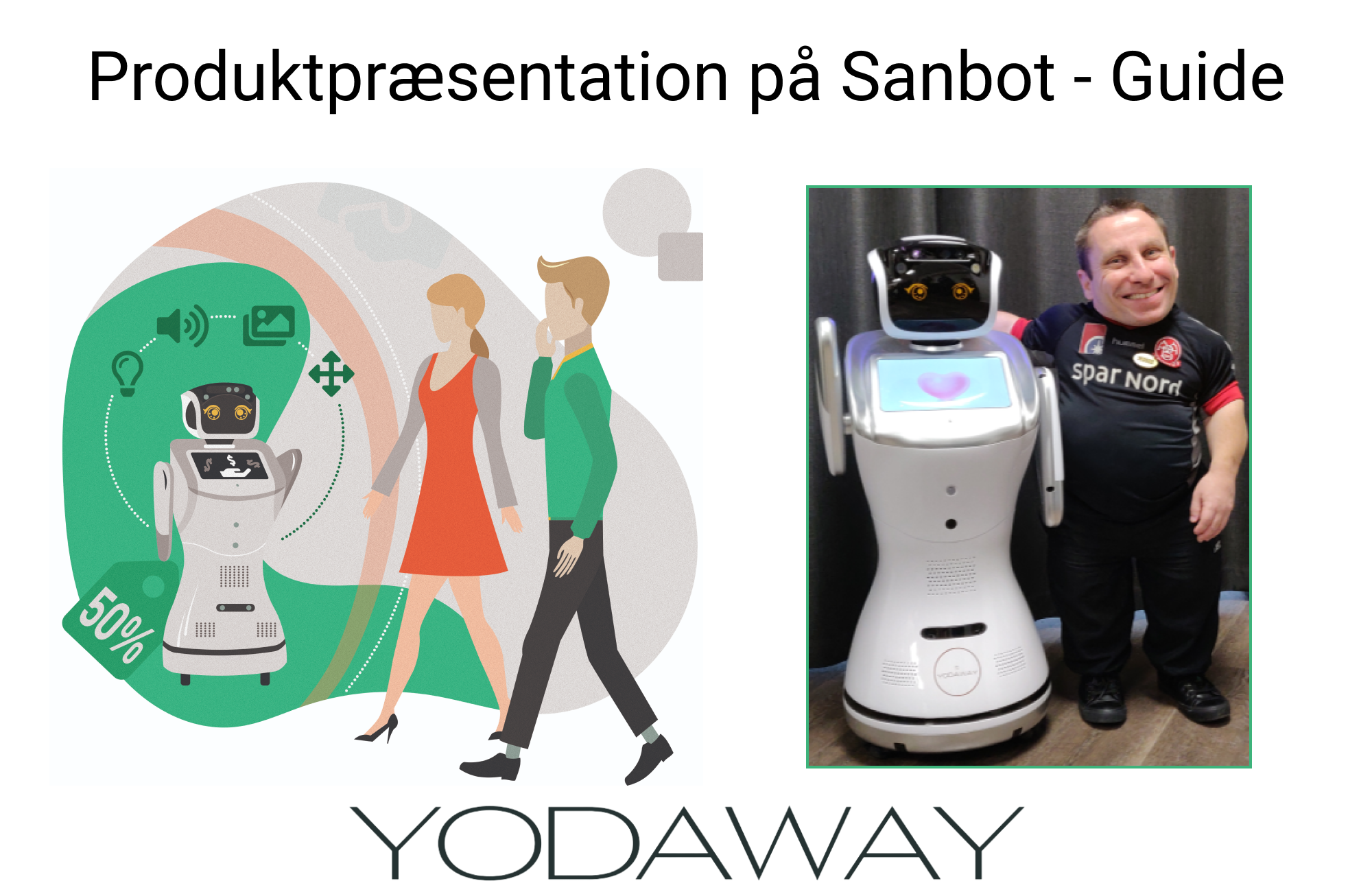 Produkter på Sanbot Robotten - Guide [Levende præsentation med tale ...